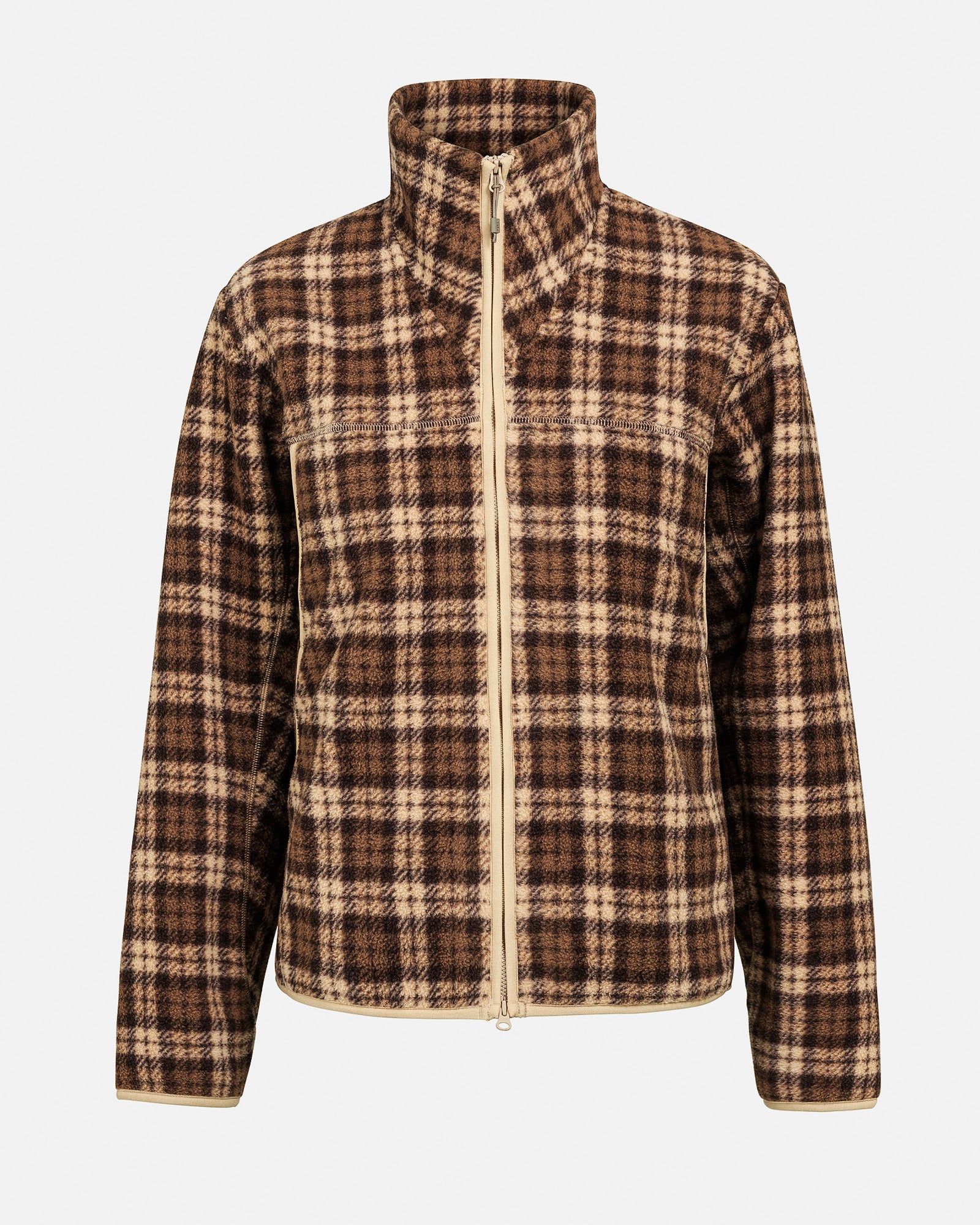 E-9 W Women's Soft Wool Pile Jacket Brindle, Castle Wall – The Mountain ...