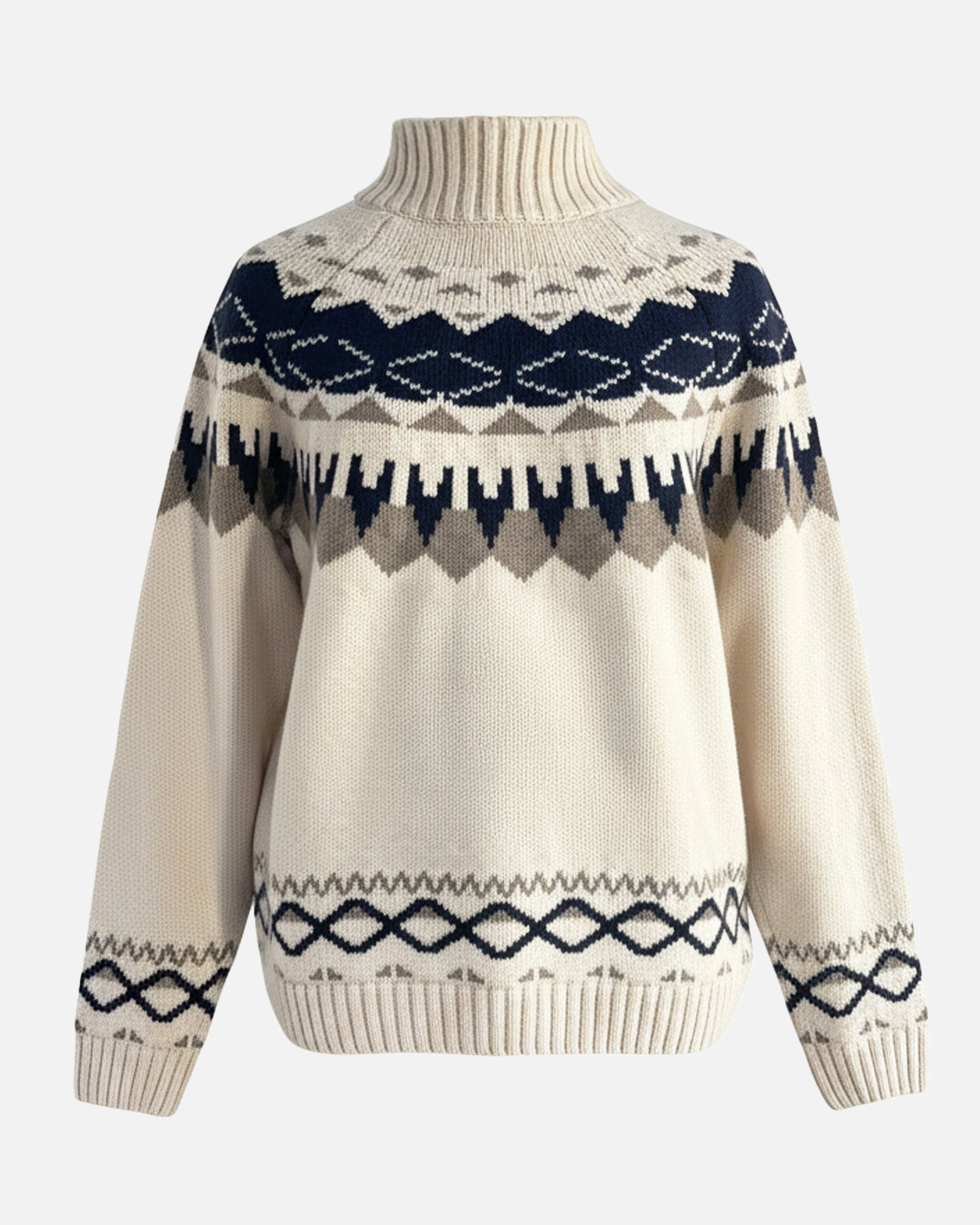 K-7 WC Winter Cashmere Mix Sweater – Castle Wall – The Mountain Studio